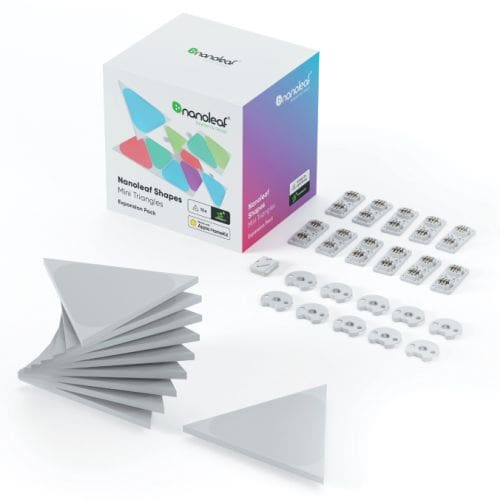 Nanoleaf Shapes Mini Triangles Expansion Pack (10-Panels), RGB ...